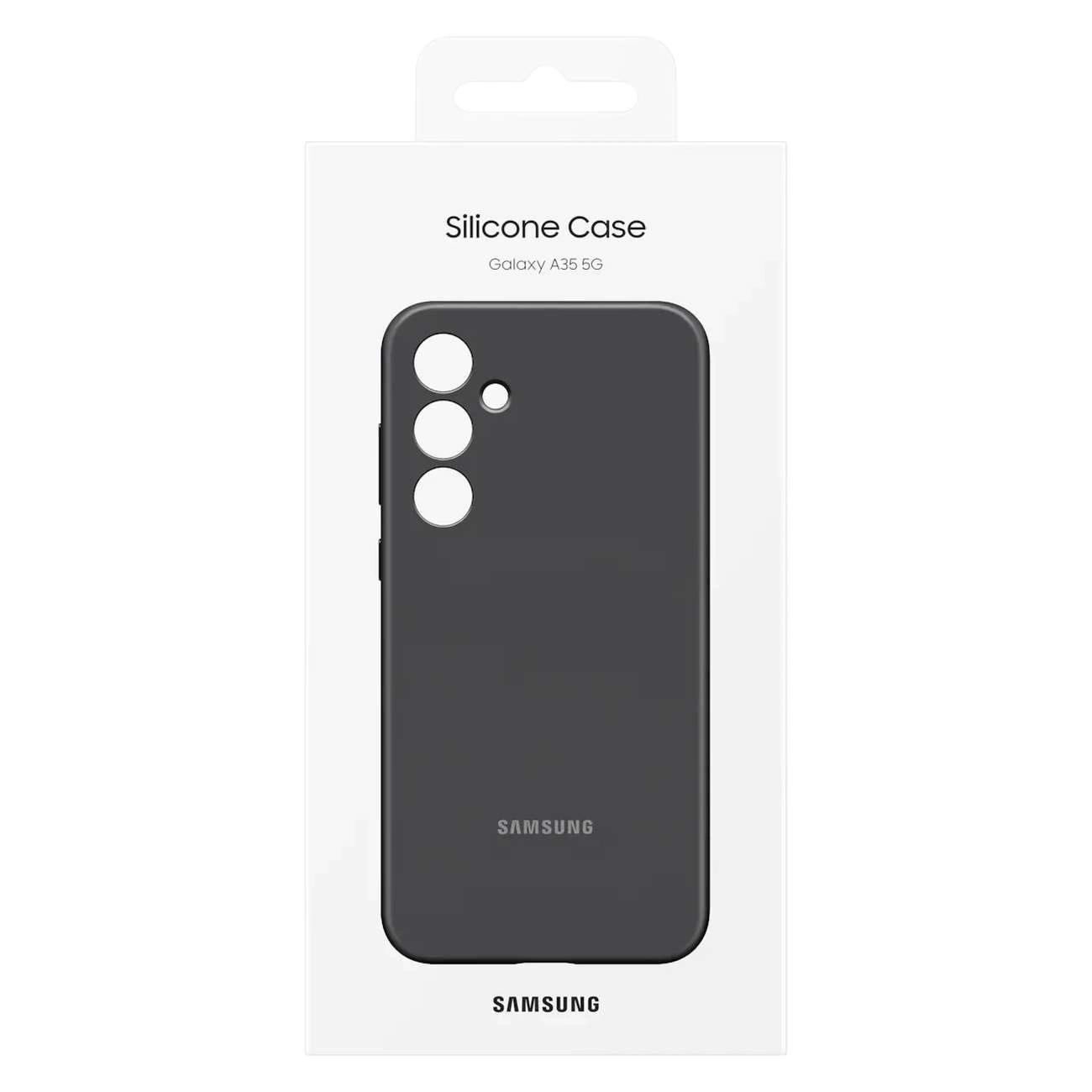 Capa Galaxy A35 Silicone Preto - Samsung Angola
